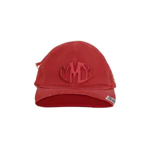 Mihara Yasuhiro Crushed Detail Cap - Red