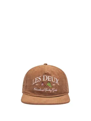 LES DEUX Ivy League Baseball Cap - Brown