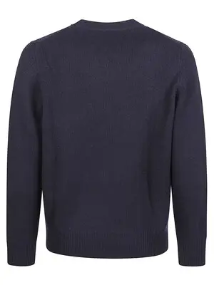 Michael Kors Round Neck Pullover Sweater - Blue