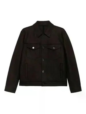 Harris Wharf London Buttoned Chest-pocket Jacket