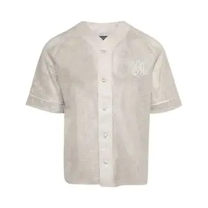 Amiri Ma Perforated Baseball Shirt