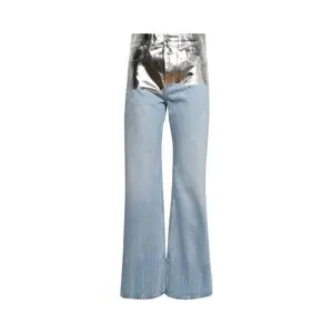 Rabanne Metallic Jeans For Women
