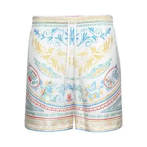 Casablanca Printed Drawstring Shorts