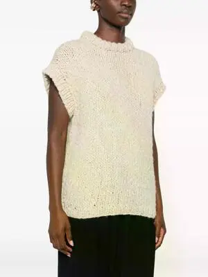 CASEY CASEY Round-neck Knitted Top