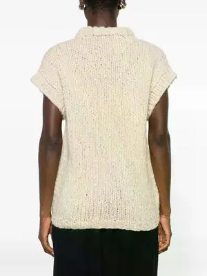 CASEY CASEY Round-neck Knitted Top