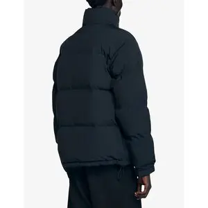Sandro High-neck Puffer Jacket - Black