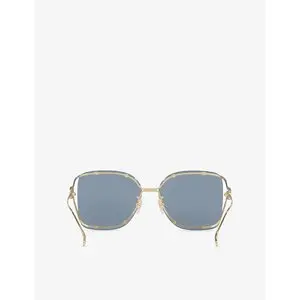 Gucci Gg1713sa Rectangle-frame Sunglasses