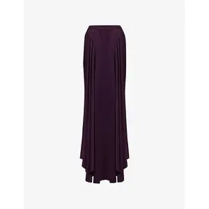 LEEM Panelled Woven Maxi Skirt
