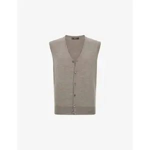 Boggi Milano Straight Hem Vests For Men