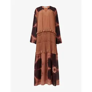 LEEM Printed Woven Maxi Kaftan