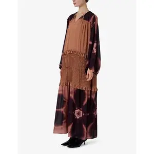 LEEM Printed Woven Maxi Kaftan