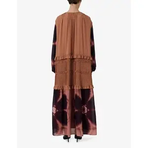 LEEM Printed Woven Maxi Kaftan