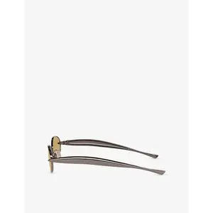 Bottega Veneta Bv1386s Oval Sunglasses