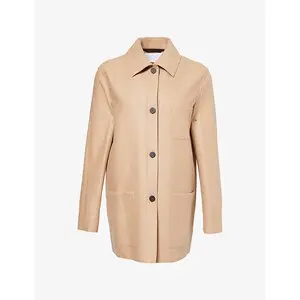 Harris Wharf London Chore Light Pressed Wool Jacket