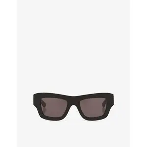 Ralph Lauren Rectangle Frame Sunglasses - Black