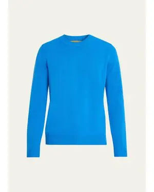 Guest In Residence Cashmere Crewneck Sweater - Twilight
