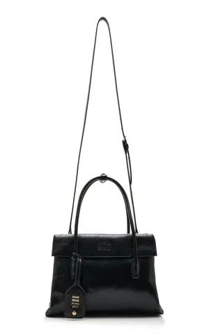 Miu Miu Solitaire Small Leather Tote Bag
