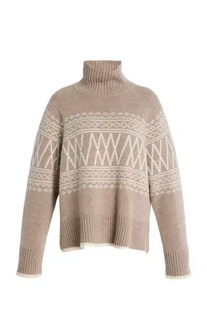 WE NORWEGIANS Setesdal Wool-cashmere Pullover