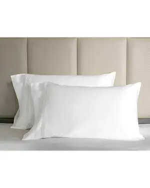 SIGNORIA FIRENZE Granduca 600 Thread Count Pillowcases - White/white