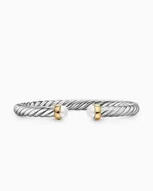 David Yurman Cable Flex Bracelet - Pearl