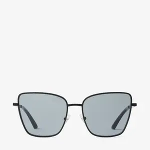 JIMMY CHOO Orli Square Sunglasses - Matte Black