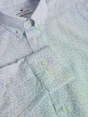 LOJA DAS MEIAS Button-down Print Shirt