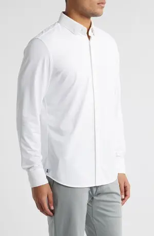 Mizzen+main Halyard Performance Button-up Shirt - White