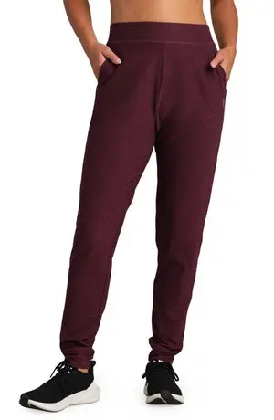 RHONE Atmosphere Joggers - Bordeaux Red Heather