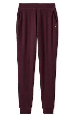 RHONE Atmosphere Joggers - Bordeaux Red Heather