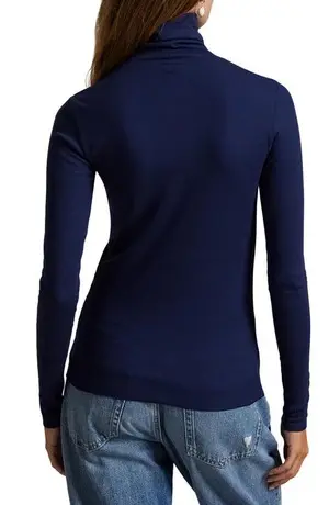 Polo Ralph Lauren Ribbed Turtleneck Top