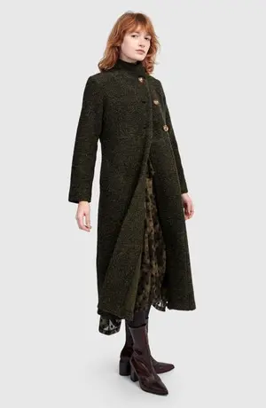 Alembika Tash Long Coat - Khaki