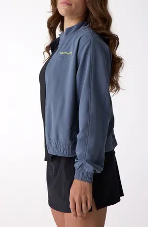 CENTERLINE ATHLETICS Courtside Track Jacket - In Bounds Blue