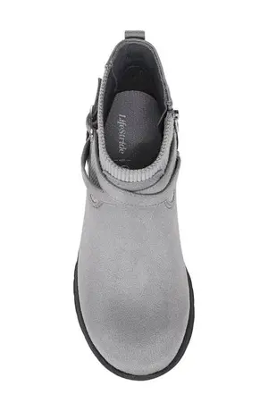 LIFESTRIDE Gates Wedge Bootie - Graphite