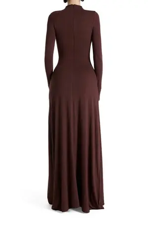 Naked Wardrobe Long Sleeve Maxi Dress