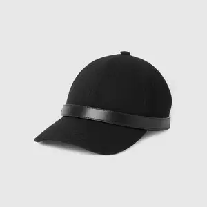 Gucci Wool Baseball Cap - Black