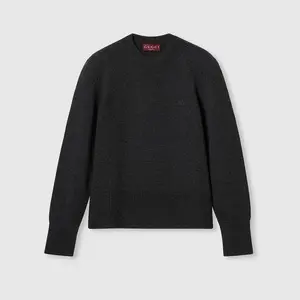 Gucci Cashmere Sweater With Gg Embroidery