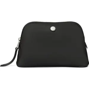 Tory Burch Small Dome Nylon Cosmetic Case - Black