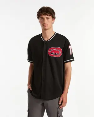 ECKO UNLTD. At Bats Button Front Top