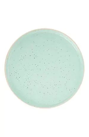 STONE + LAIN Elena Stoneware 4-piece Salad Plate Set - Mint