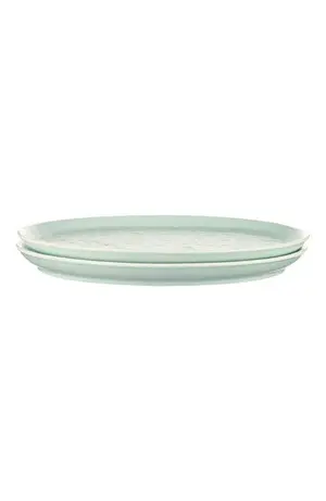 STONE + LAIN Elena Stoneware 4-piece Salad Plate Set - Mint