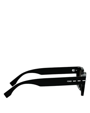 Fendi Selleria Rectangle Sunglasses, 50mm