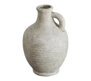 NEARLY NATURAL 7-in Natural Ceramic Jug - One-color