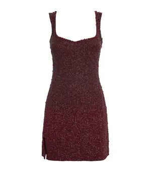 CLIO PEPPIATT Crystal Mini Dress