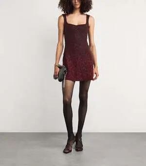 CLIO PEPPIATT Crystal Mini Dress