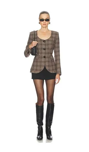 Smythe Portrait Neck Blazer