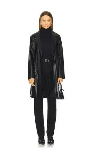 Sanctuary Vegan Leather Coat
