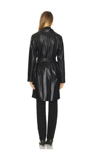 Sanctuary Vegan Leather Coat