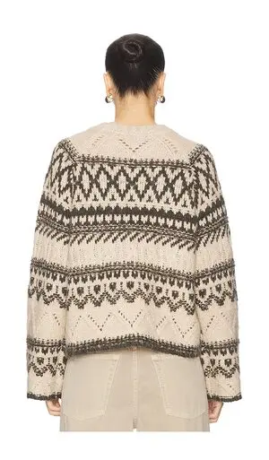 Sanctuary Fairisle Crew Neck Sweater