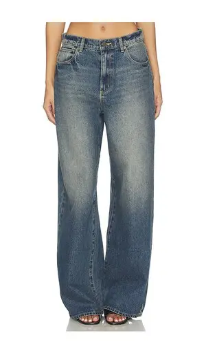 Abrand Denim Distressed Bottoms For Women