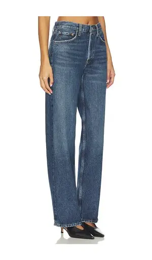 AGOLDE Arc Loose Wide Jeans - Shortwave